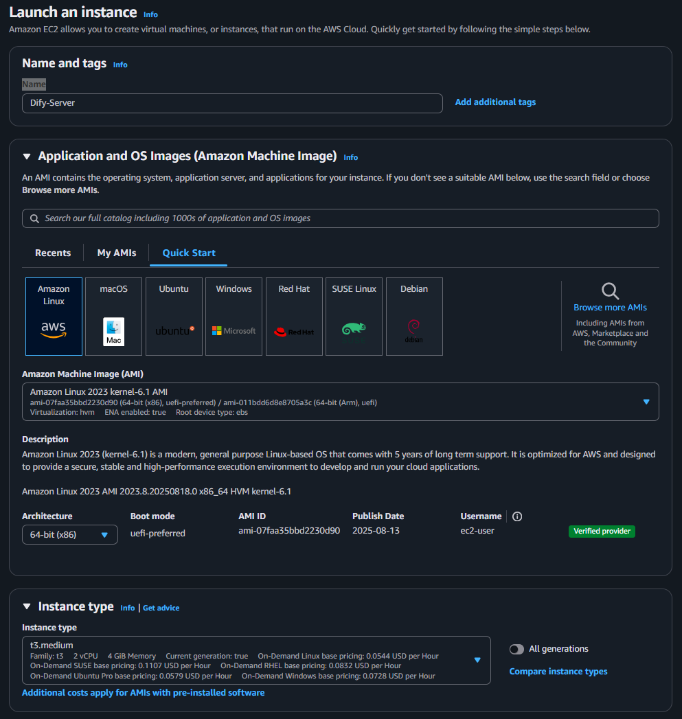 EC2上でDifyを動かしてみる - カピバラ好きなエンジニアブログ