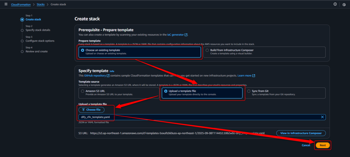 EC2上でDifyを動かしてみる(CFn利用) - カピバラ好きなエンジニアブログ