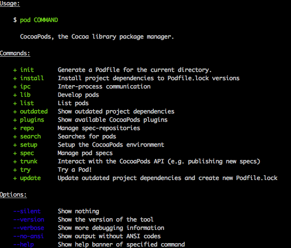 Pod installとPod updateの違い - しめ鯖日記
