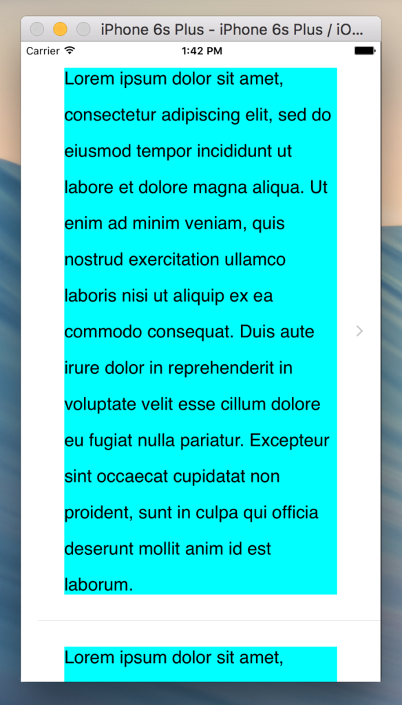 Swift xibを使わずにコードのみでUITableViewのCustomCellの高さを自動調整するサンプル - OngaLog