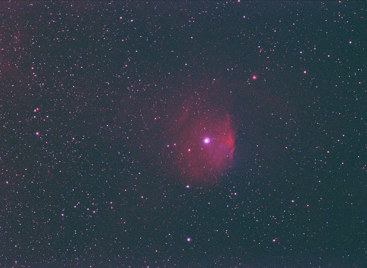 Sh2-263（オリオン座） - 鹿児島の星空3