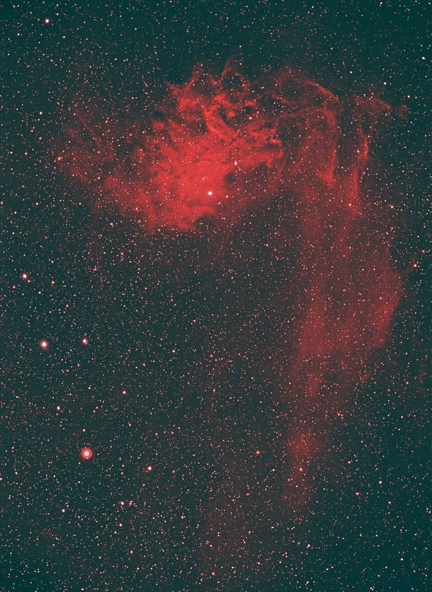 IC405（ぎょしゃ座） - 鹿児島の星空3