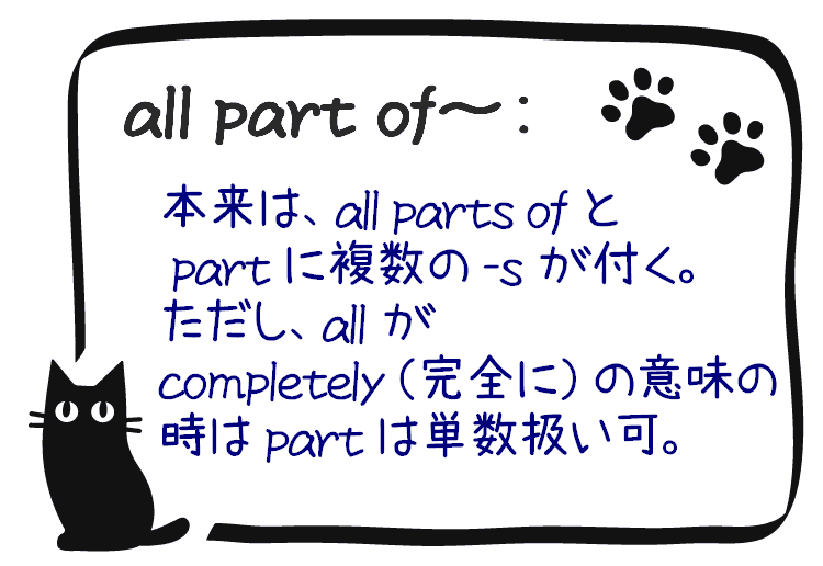 ｢part of｣ ｢a part of｣ の違いを完全攻略！ TOEIC頻出の使い分けとNGパターン - 英語の小箱