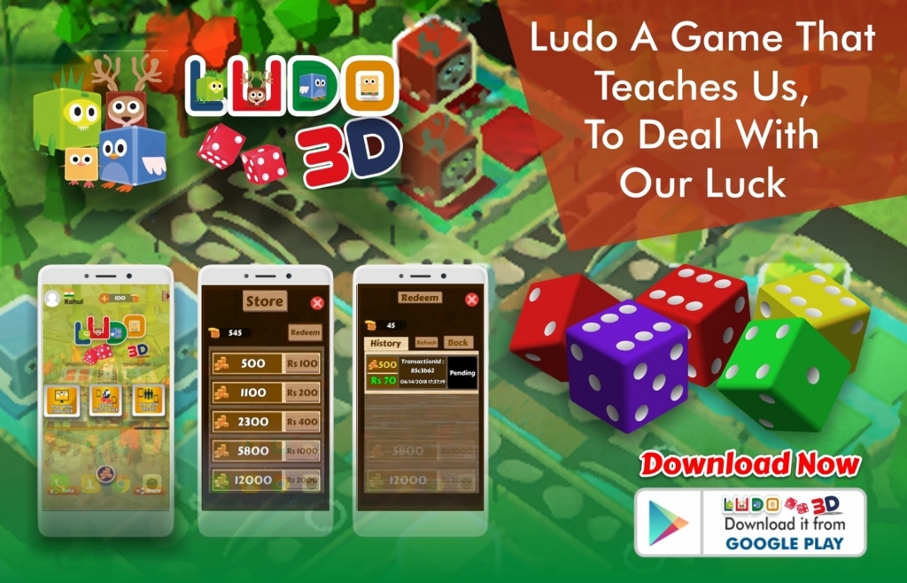 LUDO A GAME THAT TEACHES US, TO DEAL WITH OUR LUCK - ludo3dgame’s blog