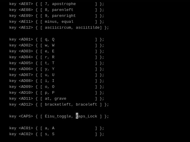 Raspberry Pi OS(RaspberryPi5)で、CTRLキーとCaps Lockを入れ替える方法 (Swap ctrl and capslock keys) - とかいろいろ