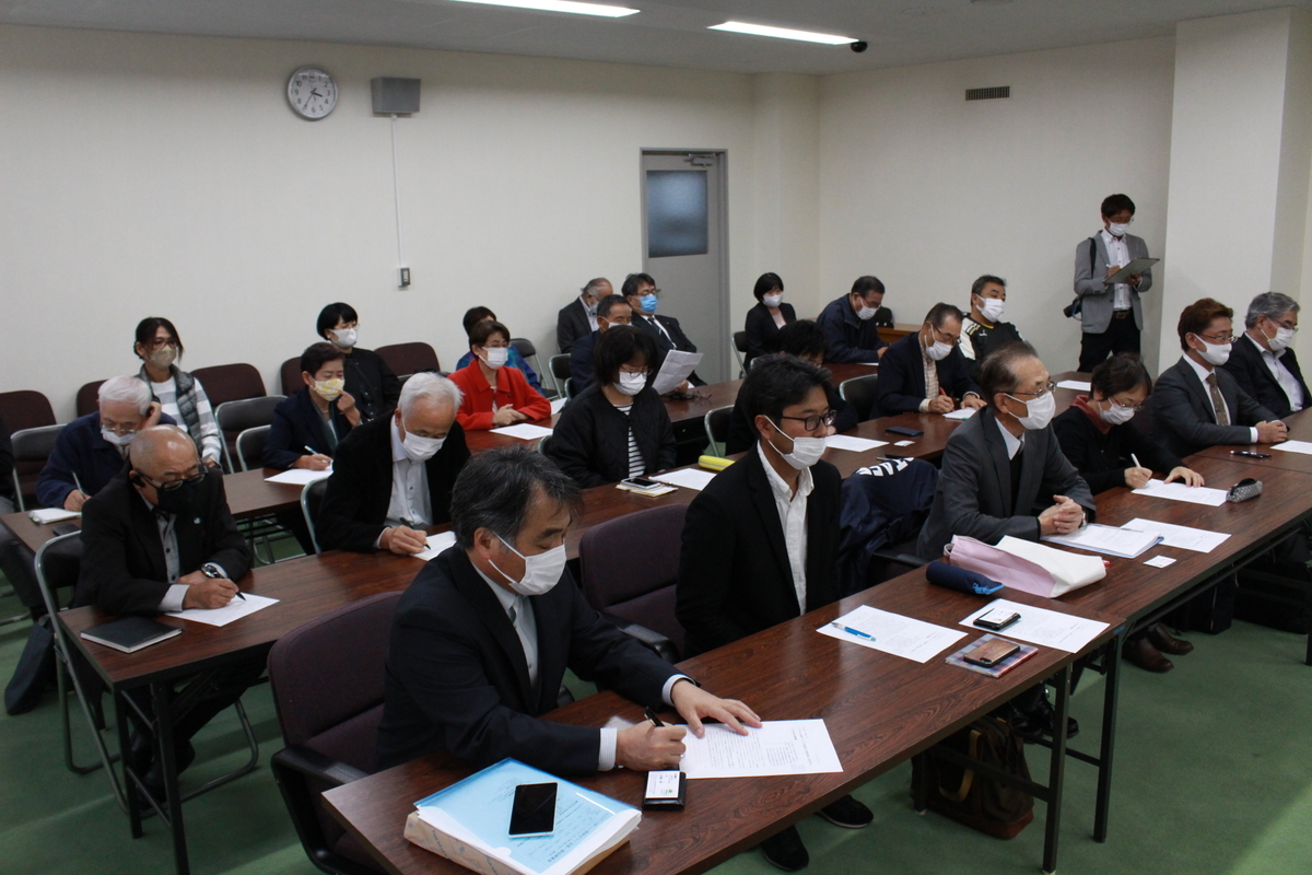 26日、県商工団体連合会の大会に出席。県復興共同センターが県に汚染水海洋放出反対で申し入れ - 宮本しづえのかけ歩き