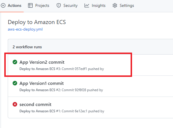 GitHub ActionsでAWS ECSを使ったCI/CD環境を構築してみる - APC 技術ブログ