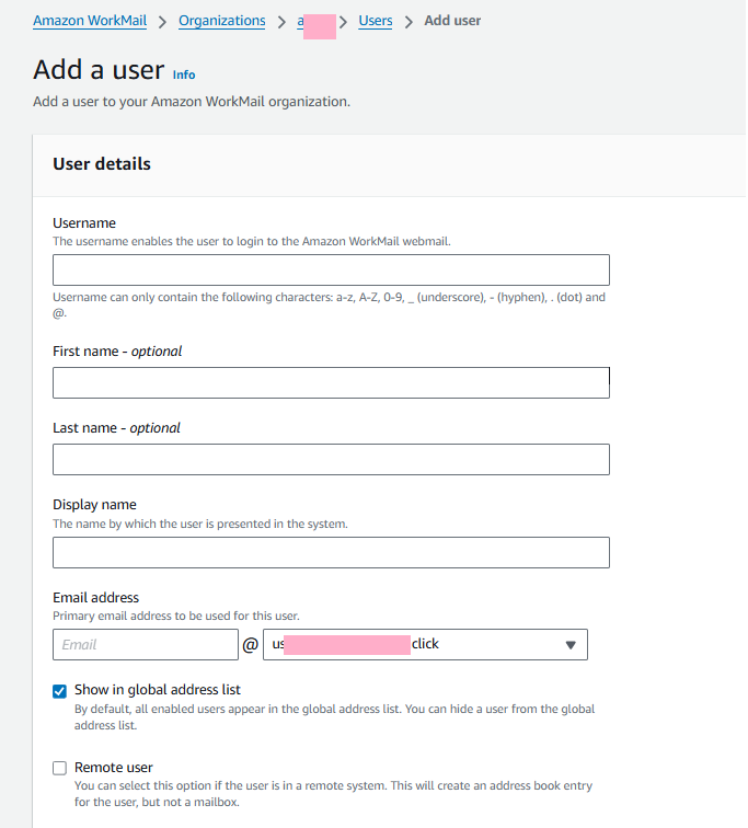 Amazon WorkMailを使ってみた - APC 技術ブログ