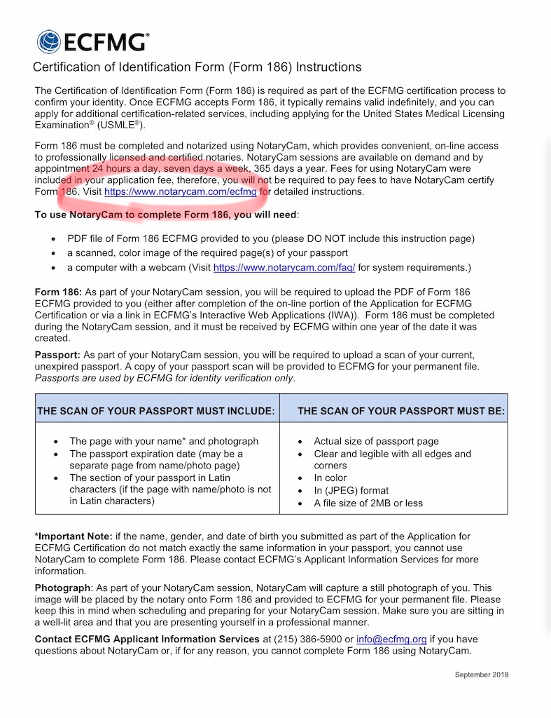 ③ECFMG(Form186〜Submit) - 内科医のたまに書く日記