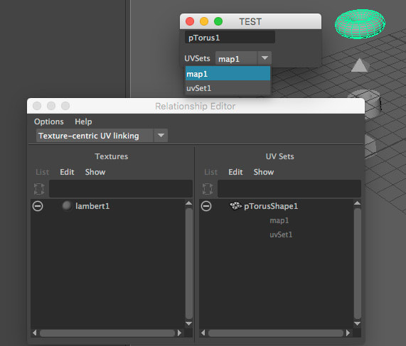MayaでのGUI - 日々適当