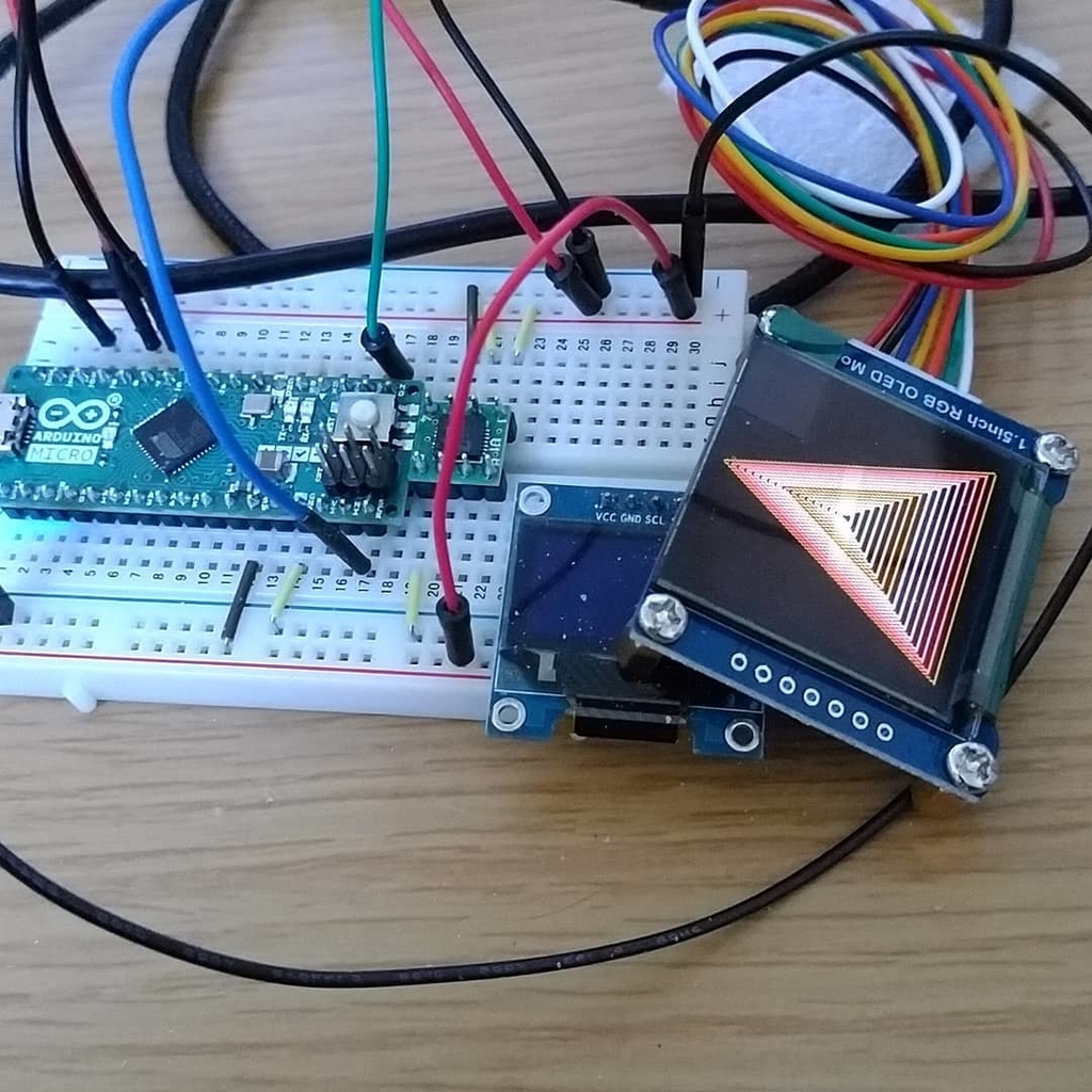 1.5inch RGB OLED Module を Arduino Micro で動かす - shonen.hateblo.jp