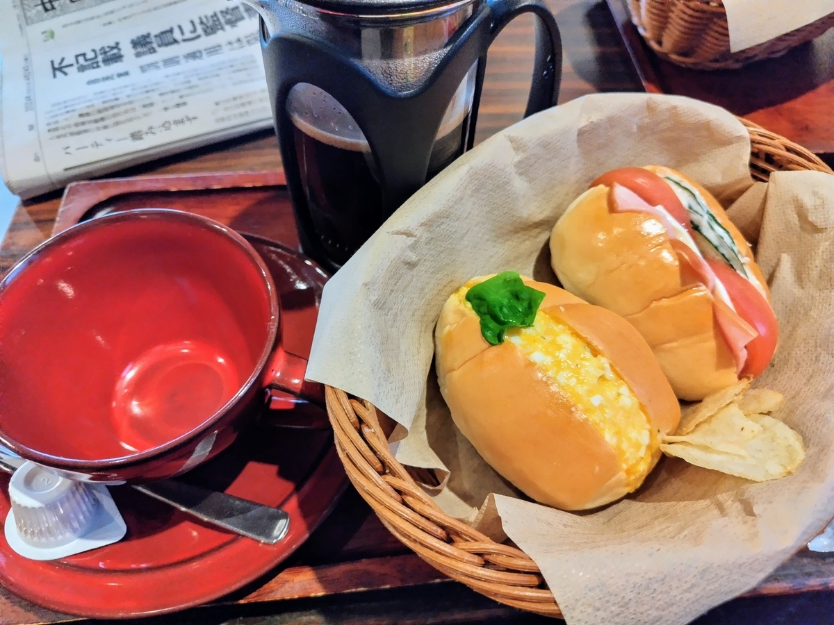 大江珈琲 モーニング - まみむめ めも