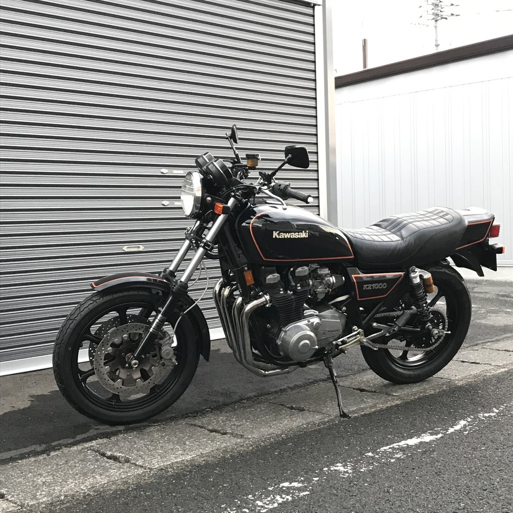 KZ1000J大地に立つ（進捗53%） - Steel Wheels