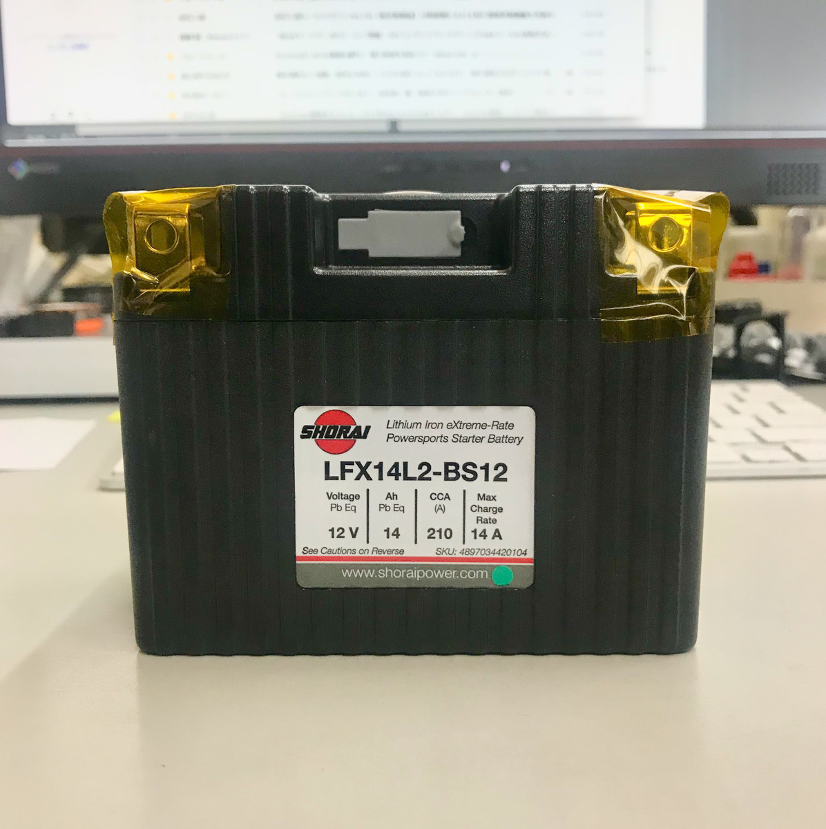 SHORAI LFX14L2-BS12 - Steel Wheels