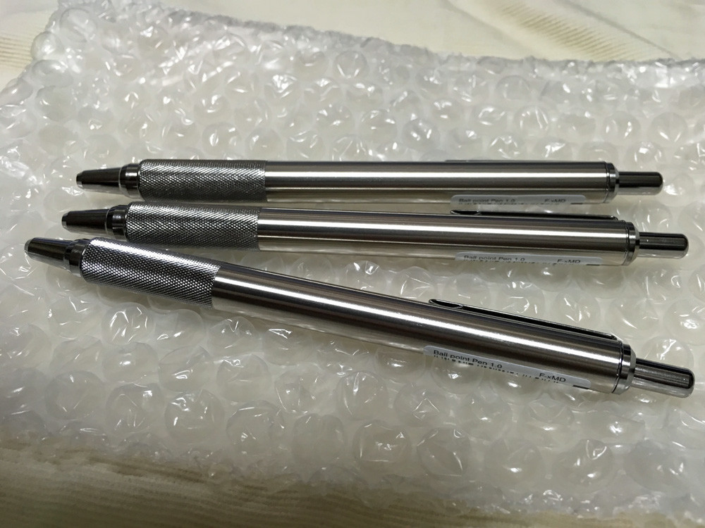 [B!] 武器に使える普通のペンの後継：ゼブラF-xMD - 火薬と鋼