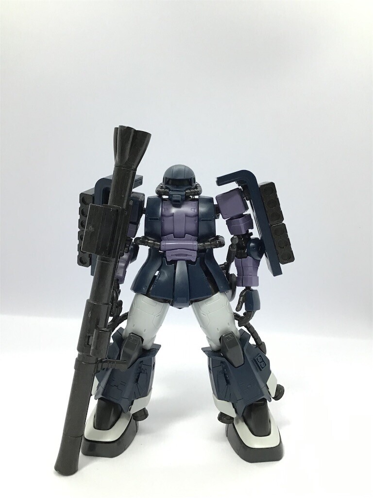 HGGTO 高機動型ザクⅡをつくる - マクマナプラモデルブログ