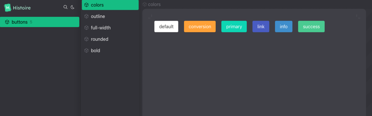 Vue: HistoireでVue.jsのコンポーネントのStoryを管理する - Madogiwa Blog