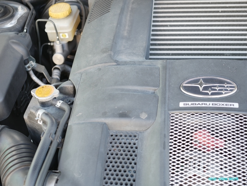 レガシィのラジエーターキャップ交換（PIAA SV54）【#BP5メンテナンス】 - 後方視界良好☆