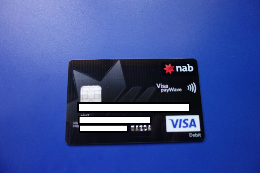 3分で出来るNAB BankのデビットカードのPINコードを変える方法。 - まえだのくせに生意気だっ！