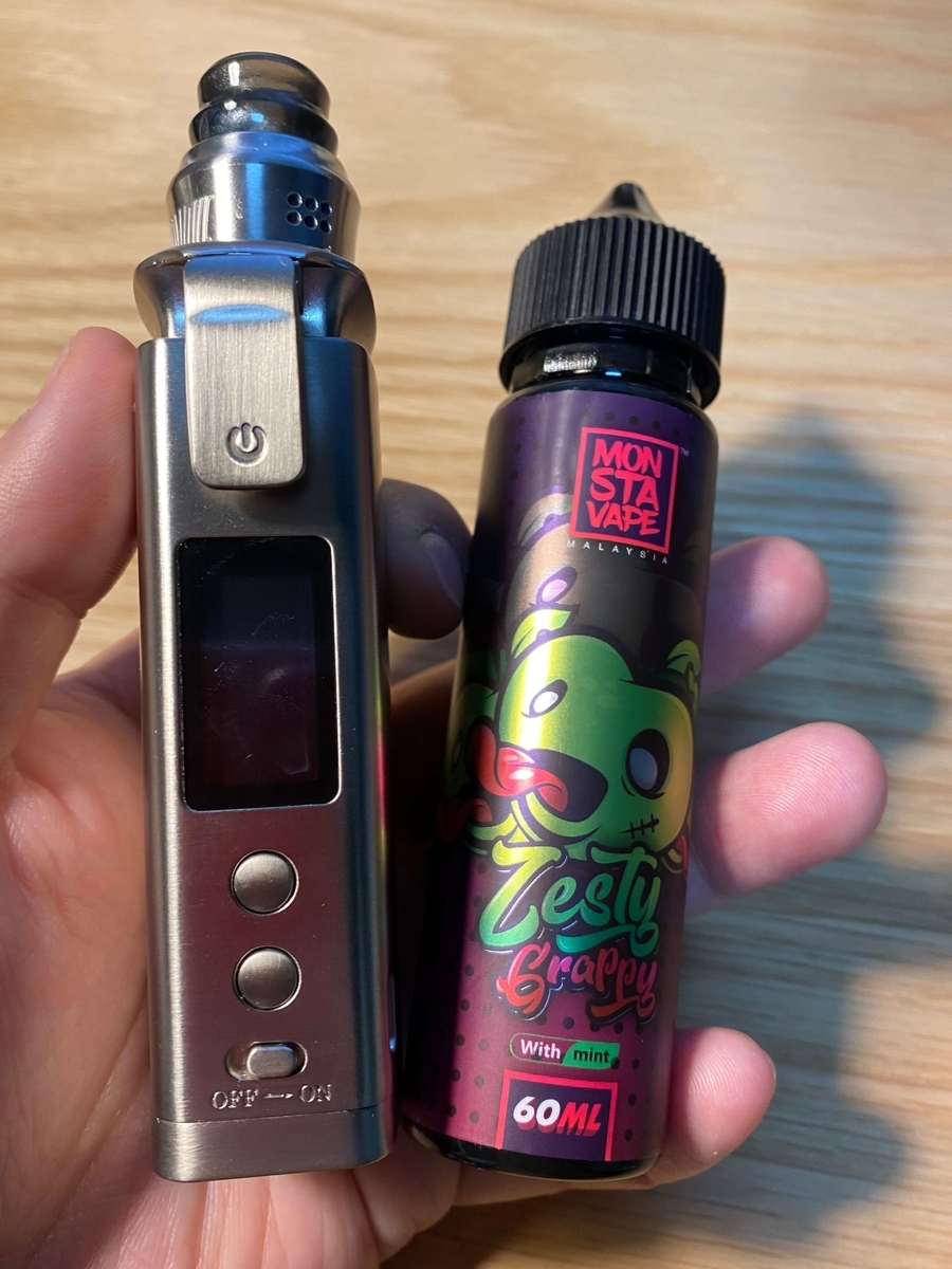 【Monsta Vape “Zesty Grappy” のレビュー】ブドウ＆青りんご味の爽やかなリキッド - VAPERS