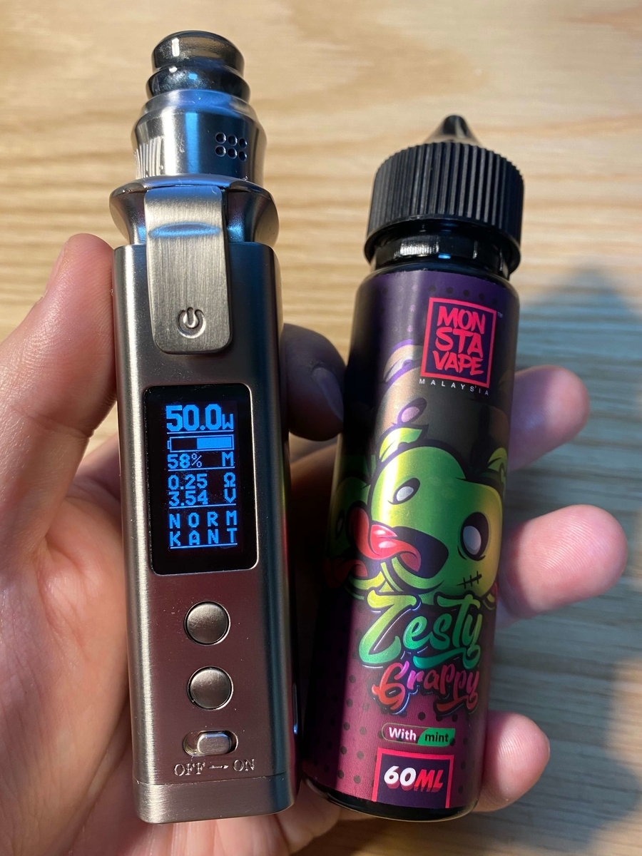 【Monsta Vape “Zesty Grappy” のレビュー】ブドウ＆青りんご味の爽やかなリキッド - VAPERS