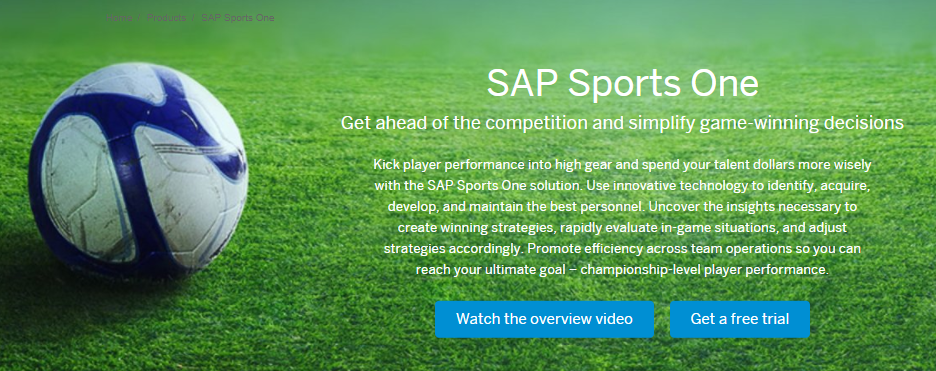 SAP Sports Oneのトライアル - SAPのすみっこ