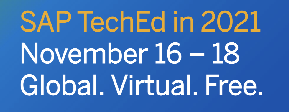 「SAP TechEd 2021」もオンライン＆無料で開催 - SAPのすみっこ