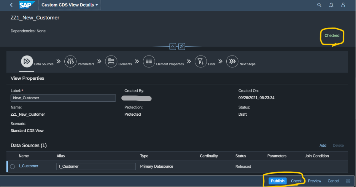 Custom CDS Viewを作成する - SAPのすみっこ