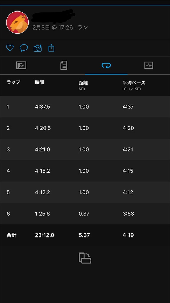 練習日誌（1） - maki_running