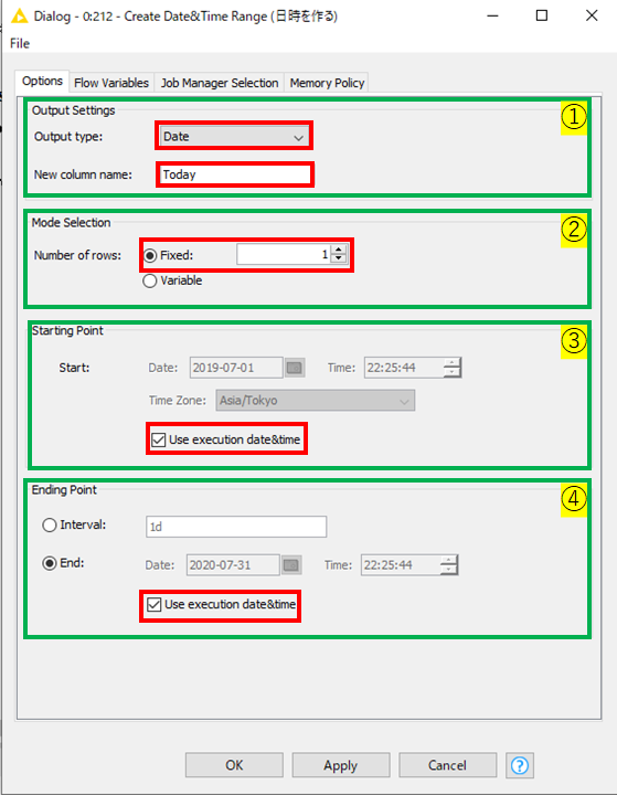 KNIME - 時を操る1 日時を作る ~Create Date&Time Range~ - デジタル推進課