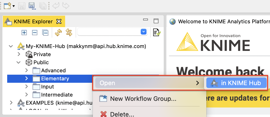 KNIME - KNIME版GitHub!? KNIME Hubとは？ - 機能・使い方を解説 - デジタル推進課