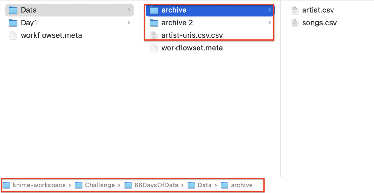 KNIME - #66DaysOfData データ読込編 - Day1~Day7 - デジタル推進課