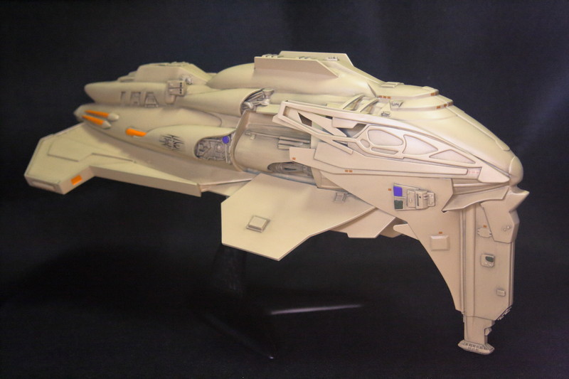 モノグラム スタートレック KAZON SHIP （KAZON CRUISER） 完成 - 日々常々悪戦苦闘 本に模型にゲームにいろいろと