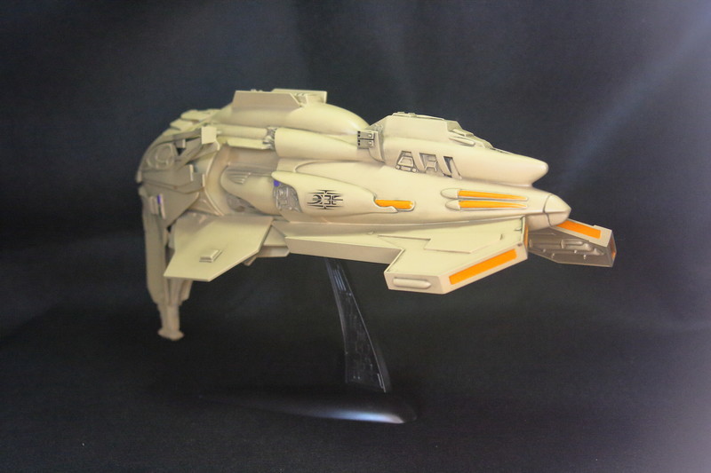 モノグラム スタートレック KAZON SHIP （KAZON CRUISER） 完成 - 日々常々悪戦苦闘 本に模型にゲームにいろいろと
