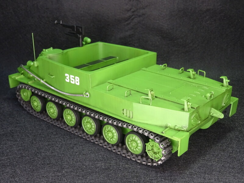 グレンコモデル 1/32 BTR-50 水陸両用兵員輸送車 完成 - 日々常々悪戦苦闘 本に模型にゲームにいろいろと