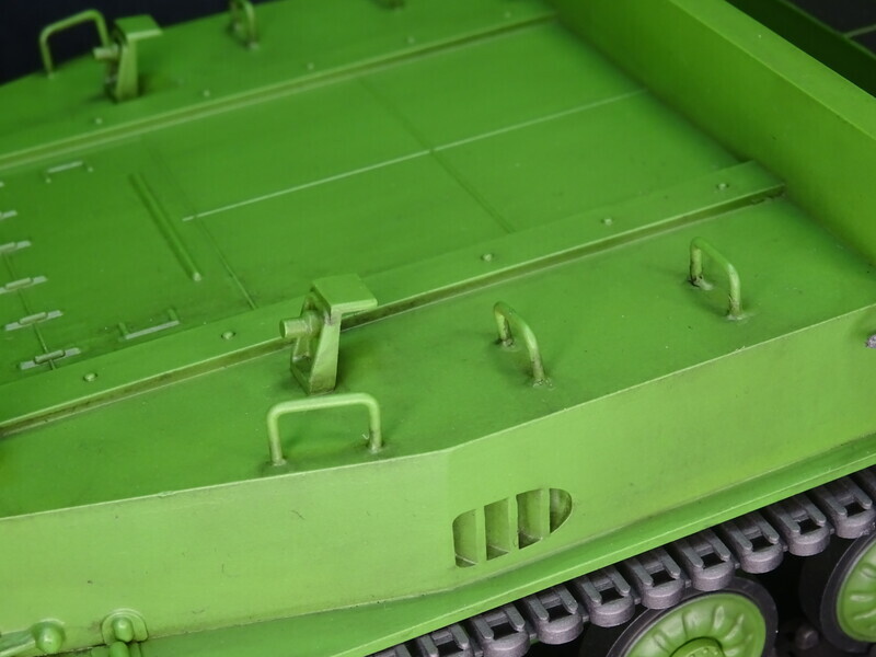 グレンコモデル 1/32 BTR-50 水陸両用兵員輸送車 完成 - 日々常々悪戦苦闘 本に模型にゲームにいろいろと