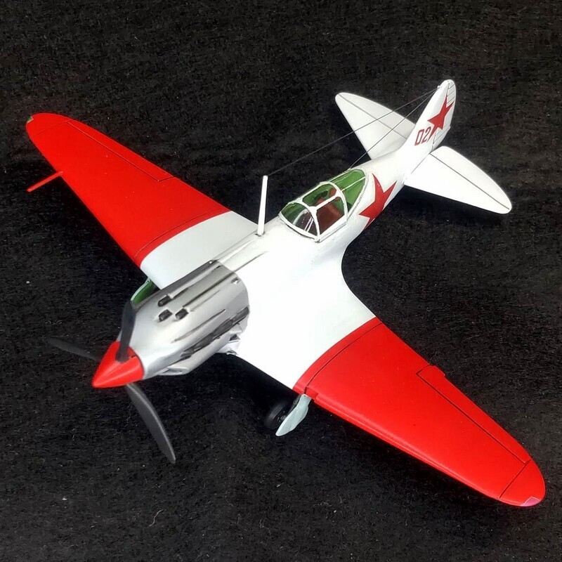 REDSTAR 1/72 MIG3 ’Red 02’ 完成 - 日々常々悪戦苦闘 本に模型にゲームにいろいろと