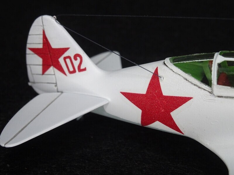 REDSTAR 1/72 MIG3 ’Red 02’ 完成 - 日々常々悪戦苦闘 本に模型にゲームにいろいろと