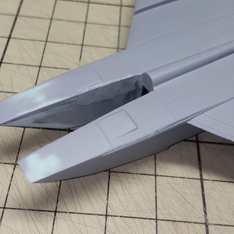LS 1/144 MIG-25 FOXBAT 制作 3 エンジンノズル内部の加工 - 日々常々悪戦苦闘 本に模型にゲームにいろいろと