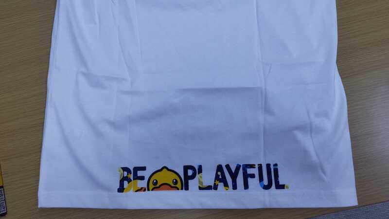 B.Duck Tシャツ :1104 - お風呂のあひるの世界