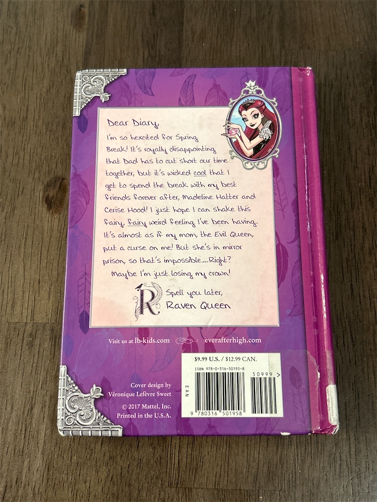 7歳娘多読記録 The Secret Diary of Raven Queen - まみりんのアトリエ