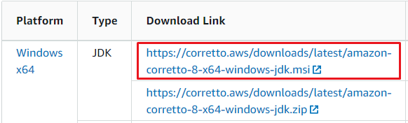Amazon Corretto8 Windowsへのインストール方法（JDK8） - プログラミングと投資