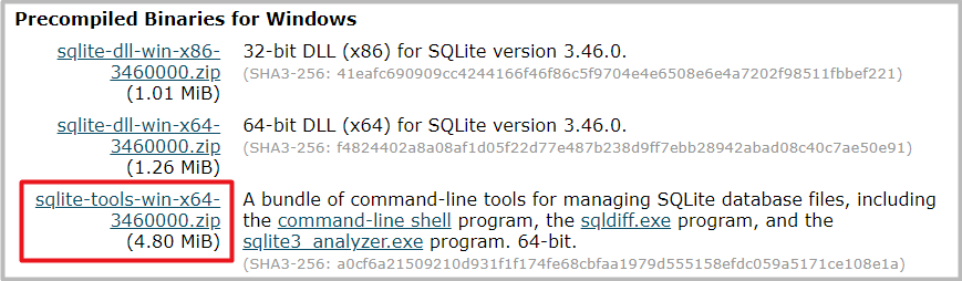 SQLite3 Windowsにインストールする方法 - プログラミングと投資