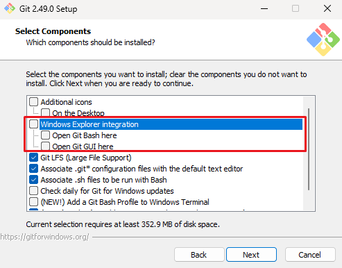 Git for Windows インストール方法と設定メモ - プログラミングと投資