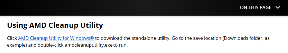 AMD GPUドライバーを削除する方法（Cleanup Utility） - プログラミングと投資