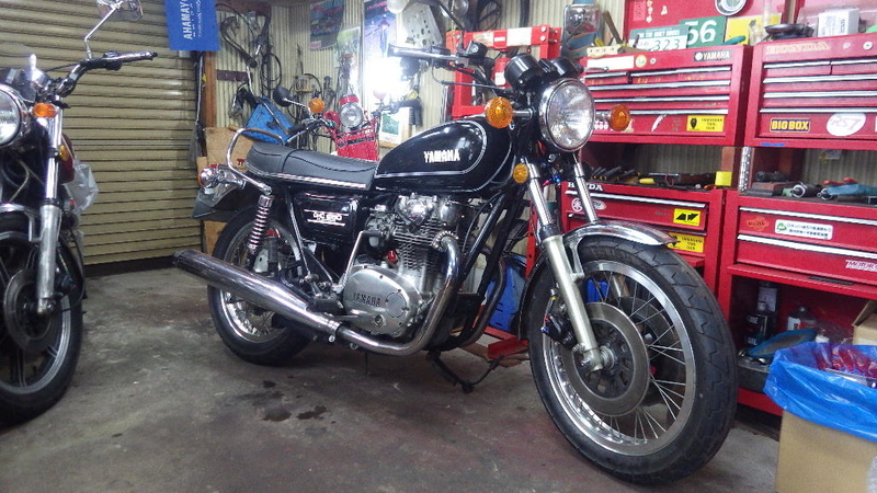 TX650万年号の変貌 - 万年NA バイク日記