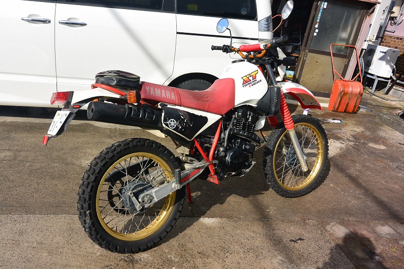 XT250T 冬眠から目覚め - 万年NA バイク日記