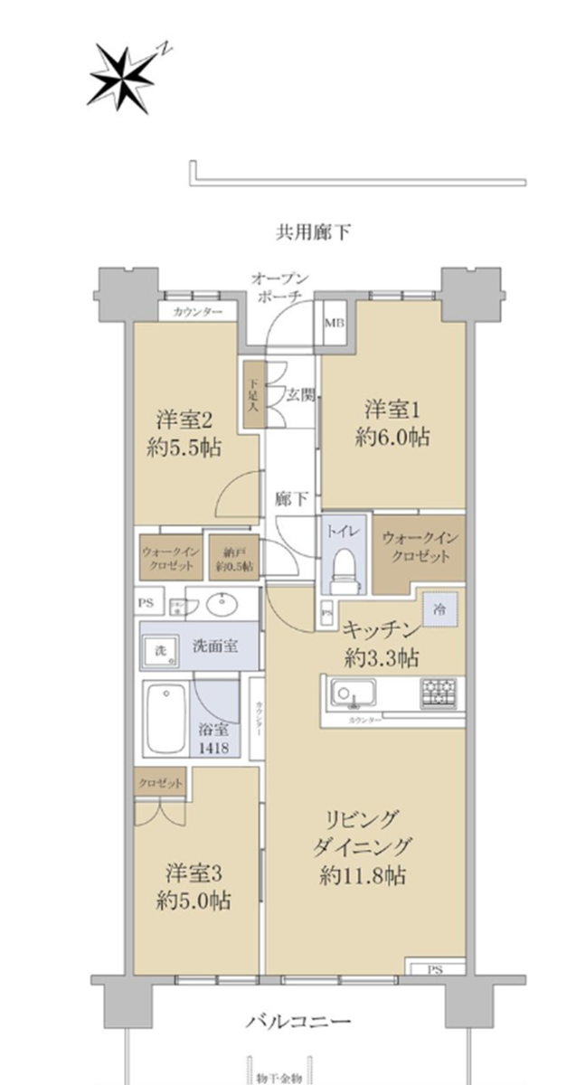 Brilliaときわ台ソライエレジデンス （3LDK 5F） - mansion_roboのブログ