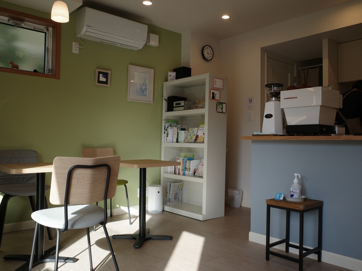 cotocoto coffee＠柳小路 ボリビア、チョコナッツブラウニー - ひっそり斬る