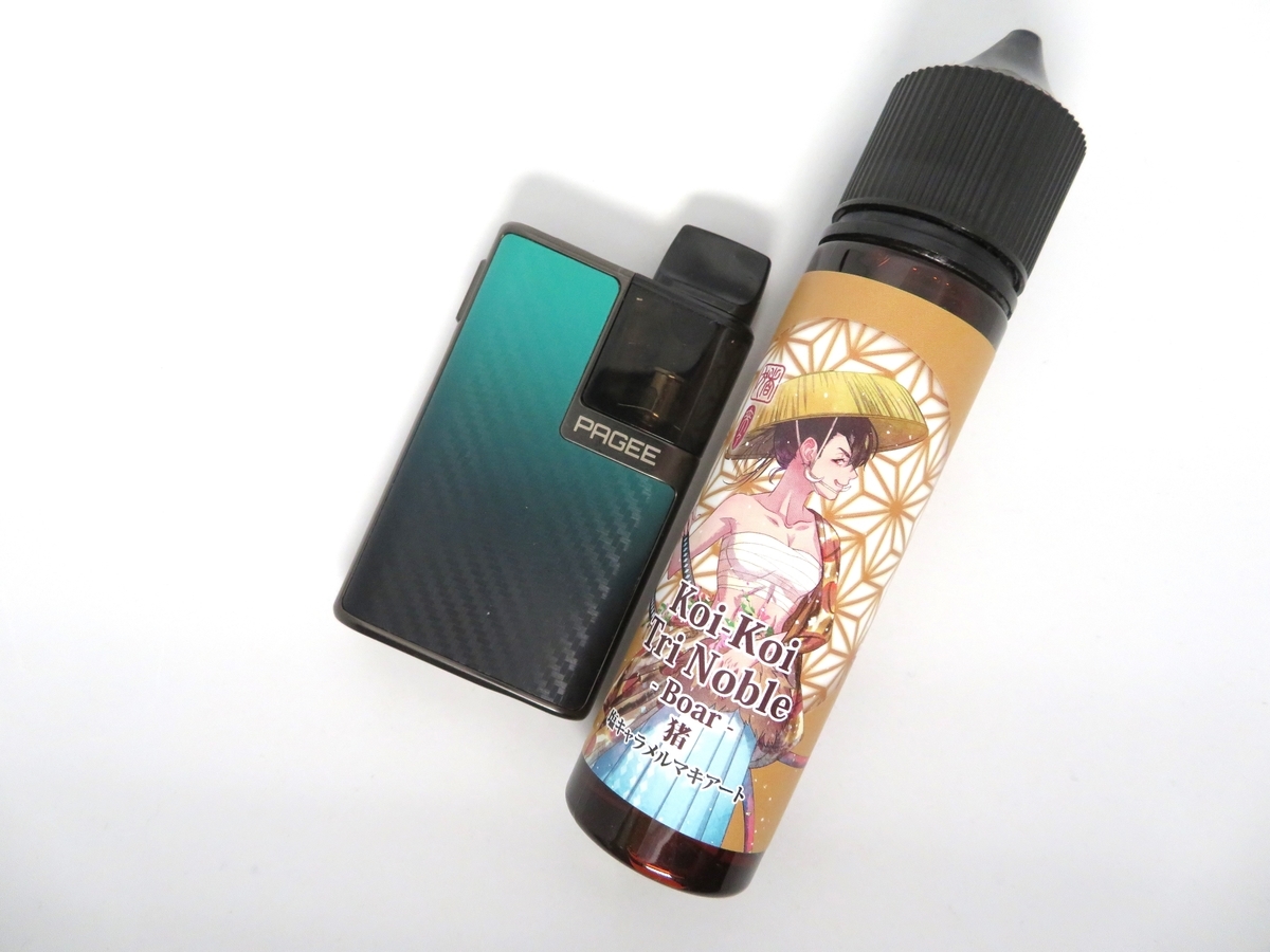【VAPE】MKLab こいこい 猪鹿蝶 ー猪ー リキッドレビュー - アナタを堕とす魅惑のVAPE